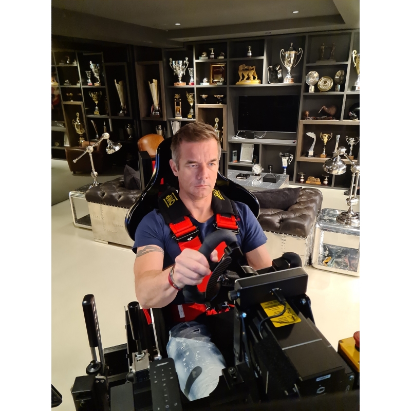 Handbrake mounted and set up